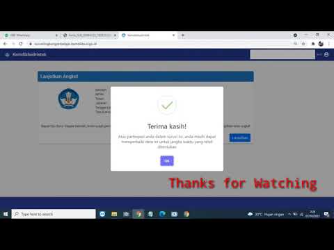 TUTORIAL LOGIN DAN PENGISIAN SULINGJAR || SURVEI LINGKUNGAN BELAJAR (SLB)