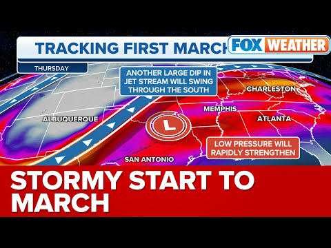 Severe Outbreak, Heavy Snow Possible in Eastern US as March Begins