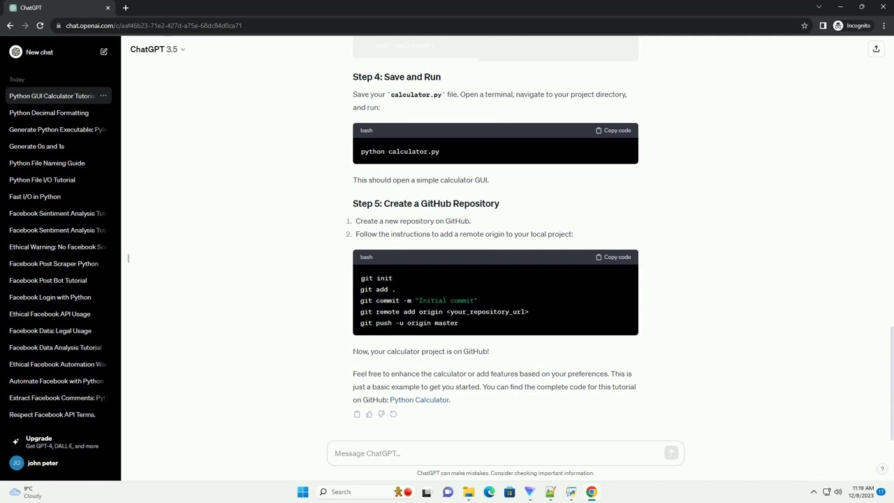 gui calculator in python github