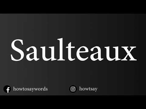 How To Pronounce Saulteaux