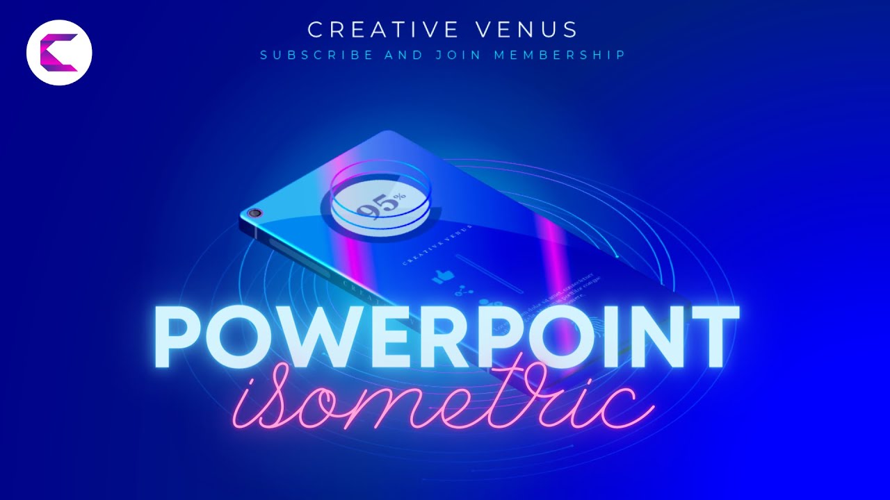 How do you create an Isometric? Beautiful Isometric Smartphone Technology Design in PowerPoint PPT