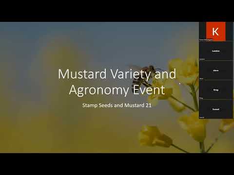 Mustard Variety and Agronomy
