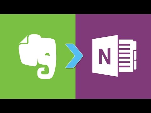 The proper way to transfer your notes from Evernote to Onenote