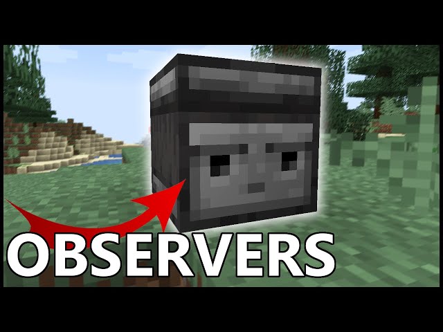 How does an Observer block work in Minecraft