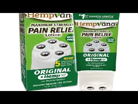 Hempvana Rollerball Original Pain Relief Lotion Review, Helps with de Quervan’s tenosynovitis