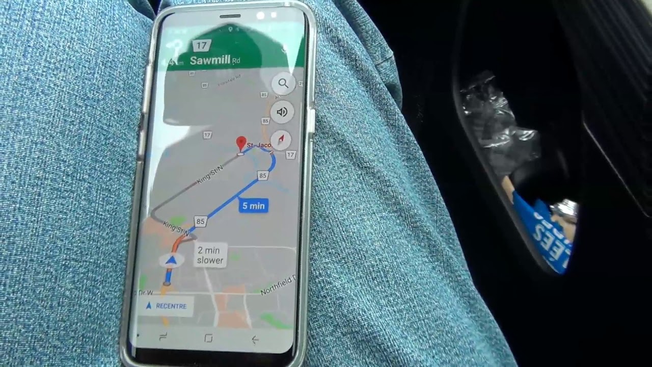 how to use cell phone as gps tracker (google map)