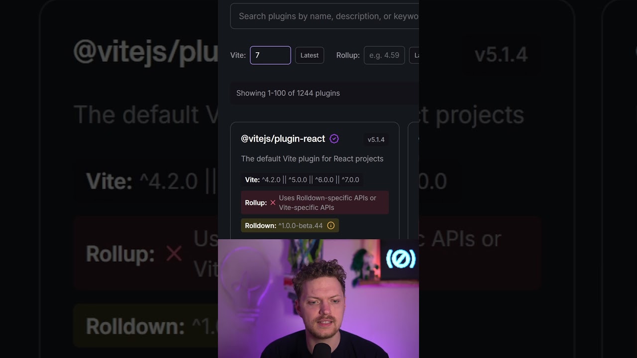 Vite's new plugin registry #webdevelopment #javascript