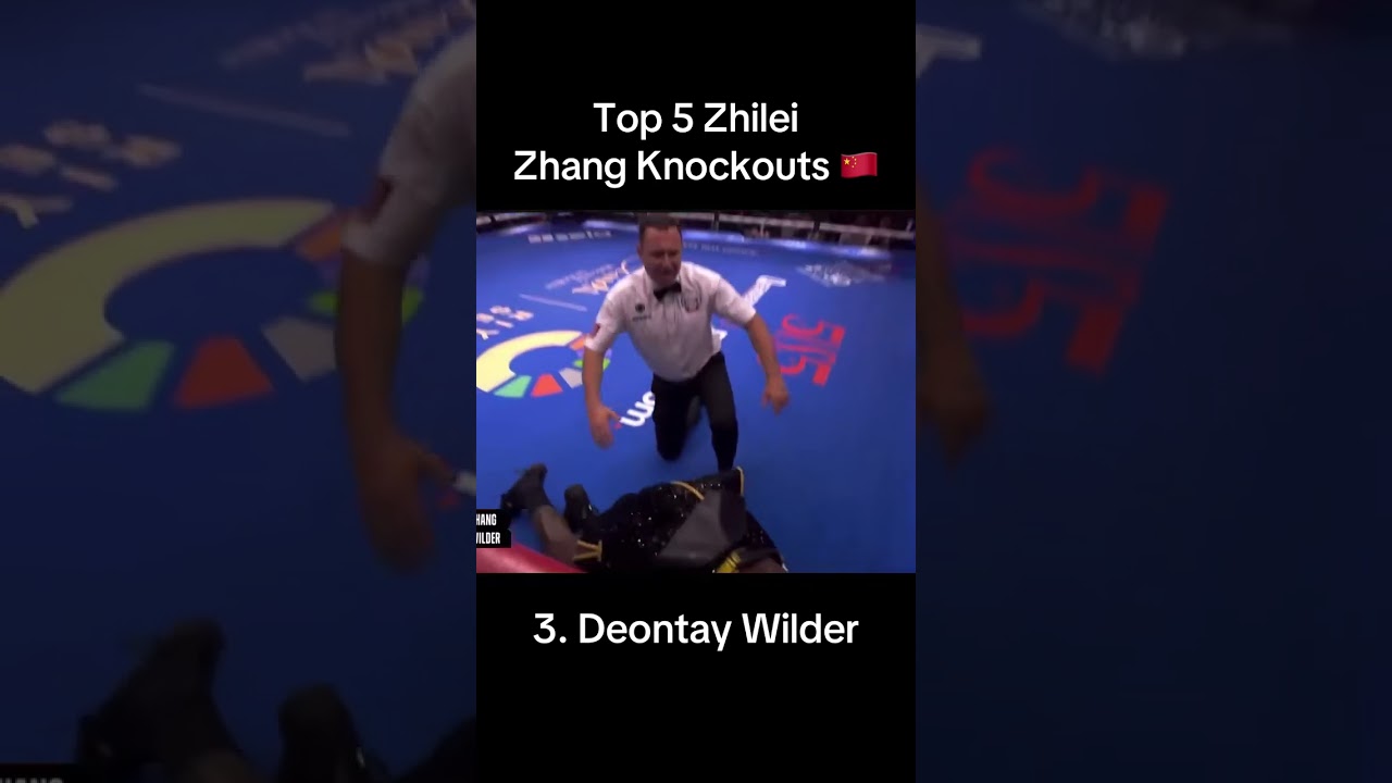 🥊 TOP 5 Zhilei Zhang Knockouts 🥊 #boxing #boxer #KO #fighter #fight #knockout #champion #mma #ufc
