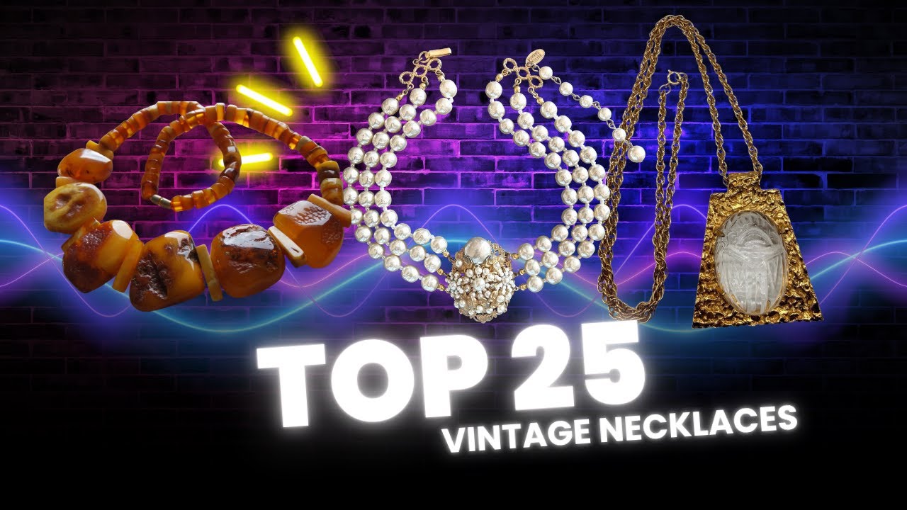 Vintage NECKLACES | Costume Jewelry Selling for HUNDREDS! Top Designers