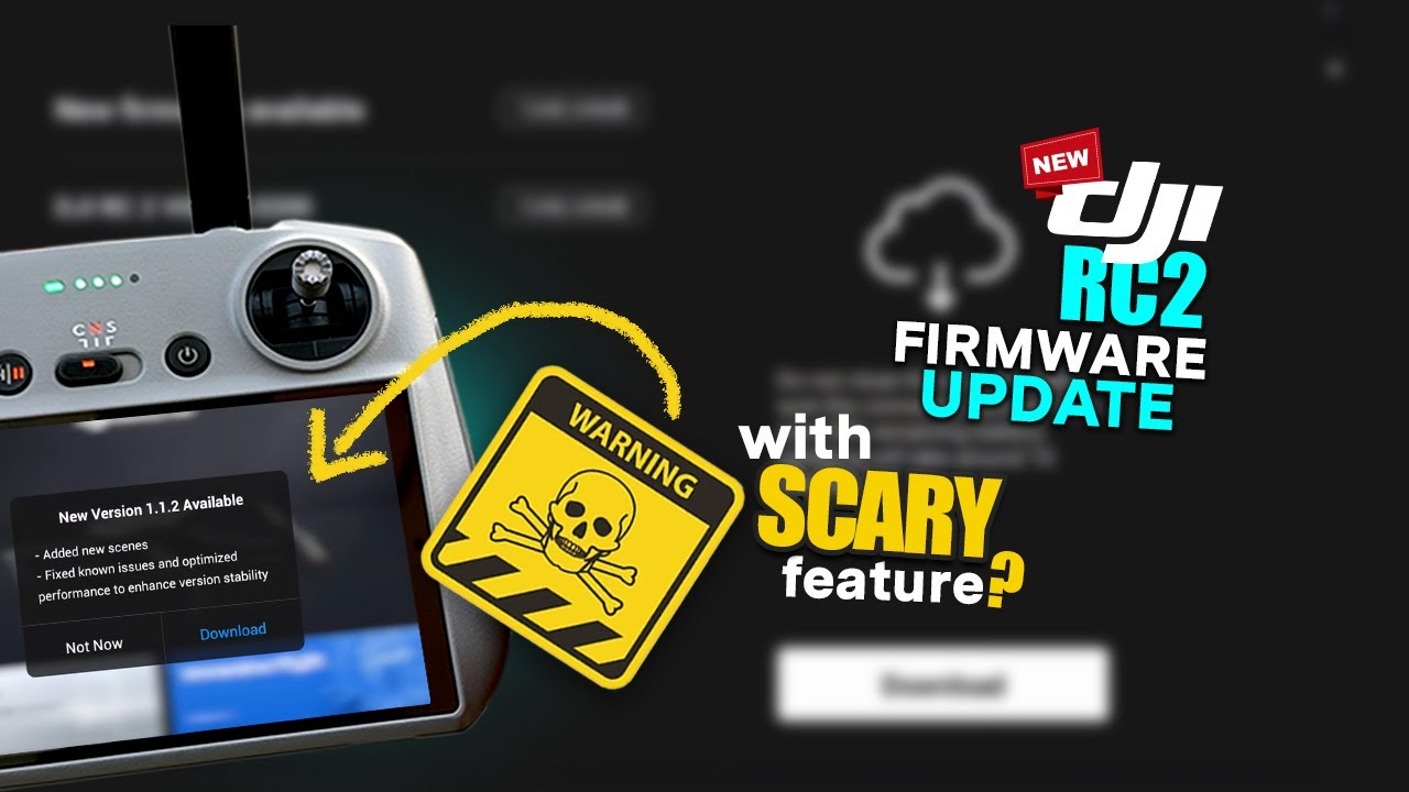 The Terrifying New Feature of DJI RC2 Latest Firmware Update