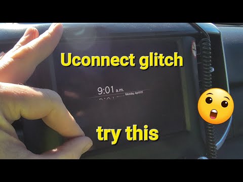 Having Uconnect issues? screen blank? try this.