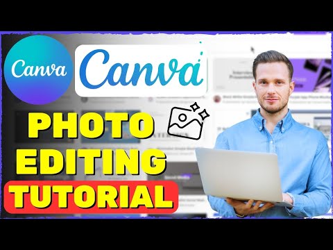 Canva Photo Editing Tutorial | How To Edit Photos On Canva 2024