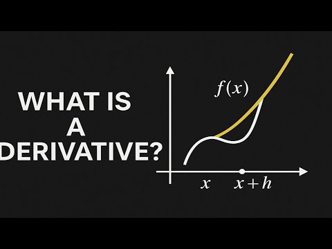 Definition Of A Derivative