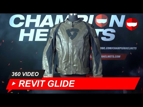 Revit Glide Vintage Brown Motorcycle Jacket - ChampionHelmets.com