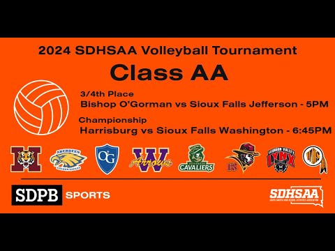 2024 SDHSAA Volleyball Championships: Class AA (3/4th Place | Championship) | SDPB Sports