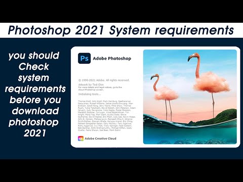 Adobe photoshop 2021 system requirements