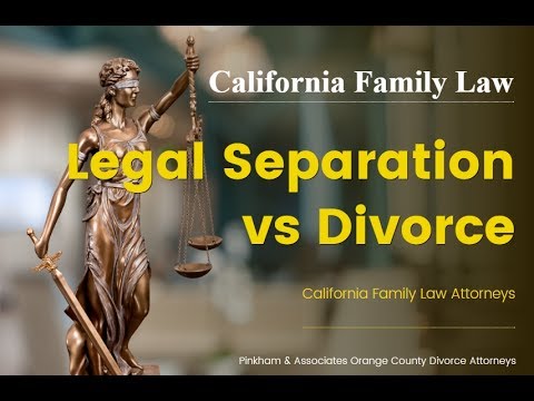 Legal Separation vs Divorce