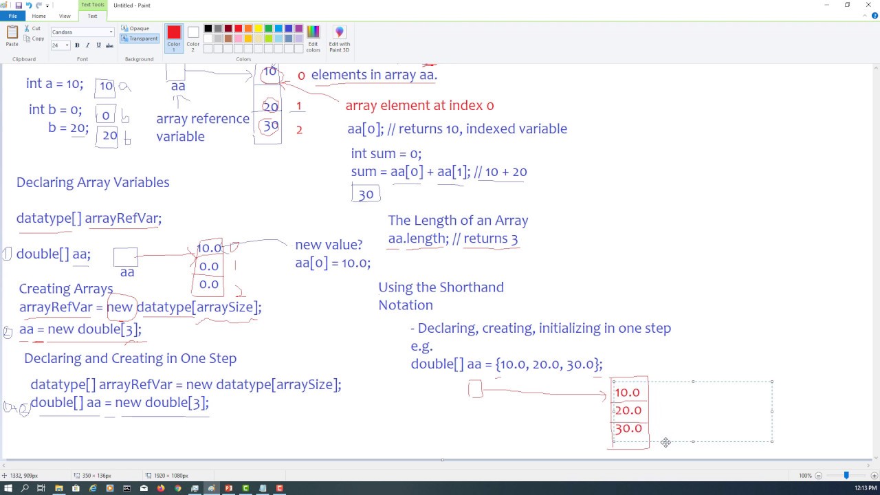 Java Tutorial 30 - Single-Dimensional Arrays