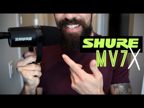 "SHURE MV7X" - The Voiceover Beard