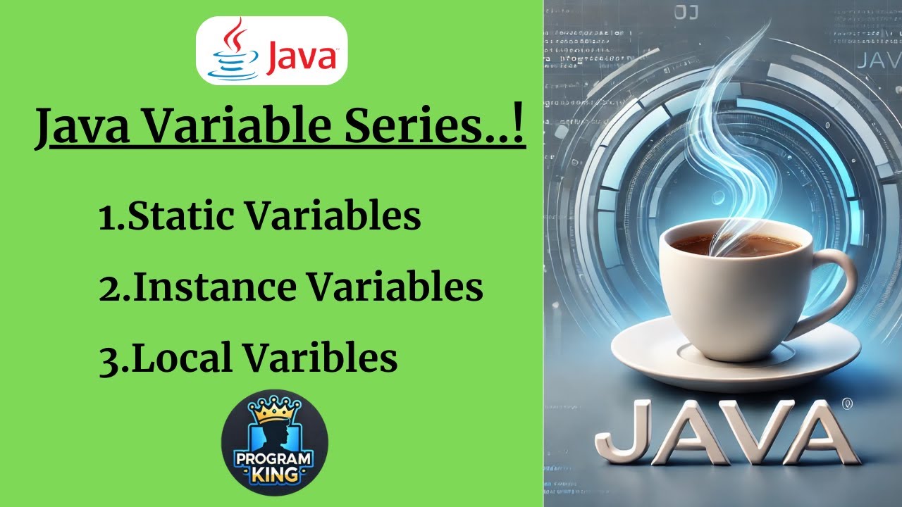 Static Variables in Java Explained Easy Examples for Beginners  Java Programming Tutorial #1/3