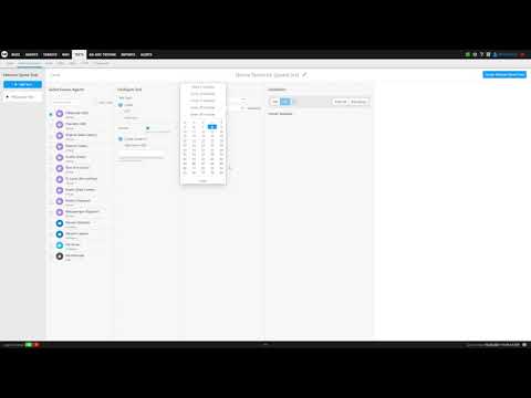 How to configure a network speed test