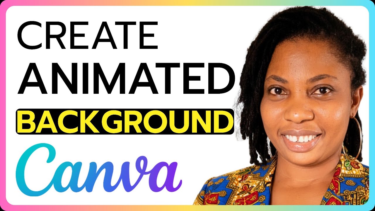 How to Create an Animated Background in Canva