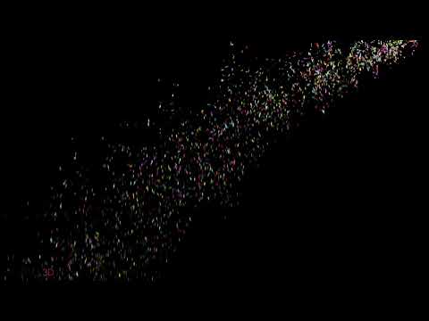 Confetti Falling Rain 4 - Free HD Stock Footage or purchase 4k