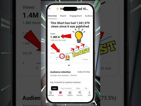 How To BoOST🚀 YouTube Shorts | how to boost youtube video | #shorts #tranding #youtubegrowth