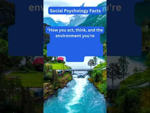 Reciprocal Determinism (Bandura) #mindblowingfacts #psychologyfacts #mindfacts