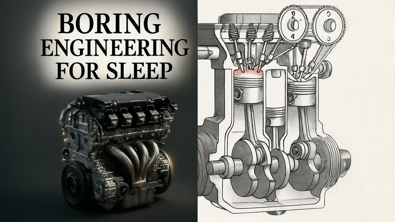 How an Internal Combustion Engine Works | Boring Engineering for Sleep