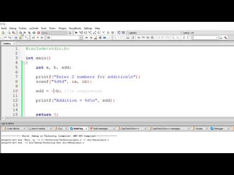 C Program To Add Two Numbers without using Plus Operator