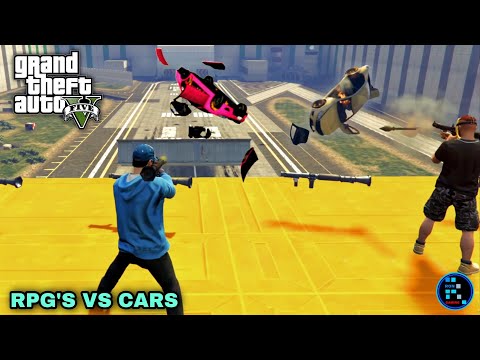 GTA V | RPG'S VS CARS Full Barbadi With Super Fun