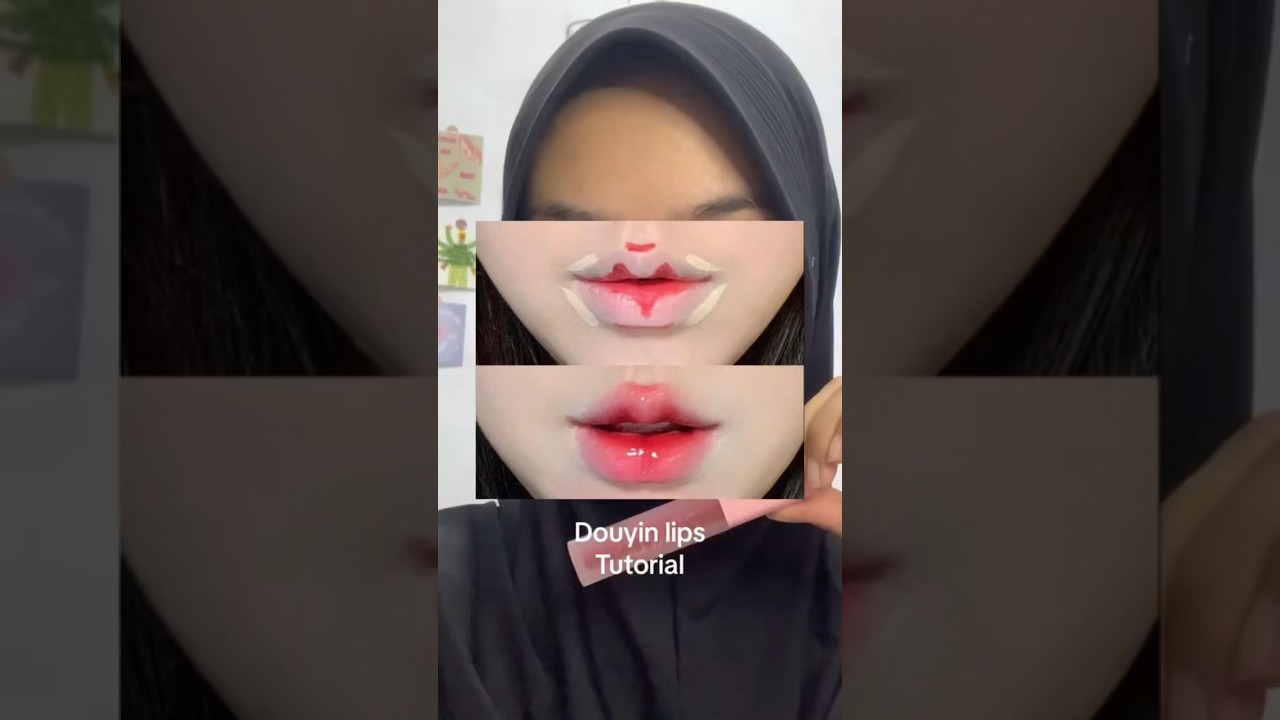 douyin lip tutorial #makeup #yt #shorts #ytshort #douyin #douyinmakeup #makeuptutorial #makeupshorts