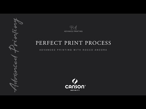 Perfect Printing Process presented by Rocco Ancora