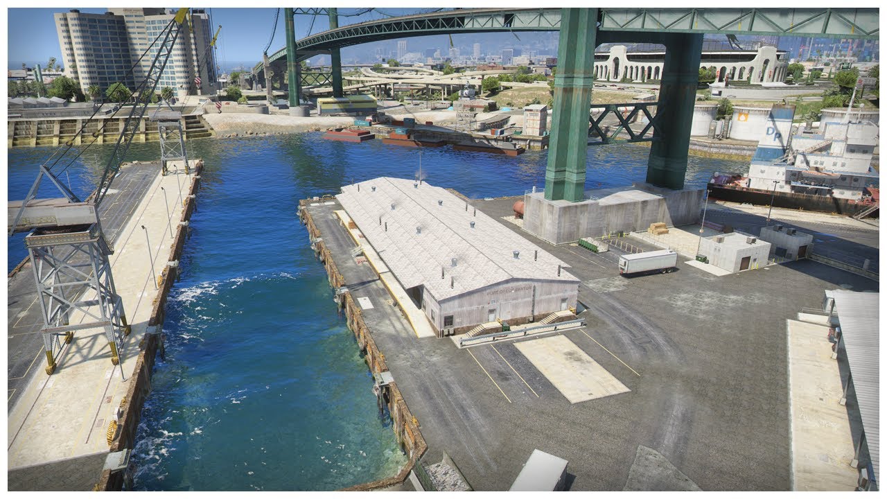 GTA V MLO Open Interior WAREHOUSE 01 by brofx (FIVEM)