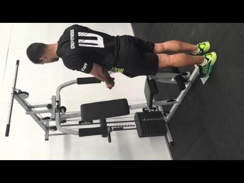 BodyIron Multi Station Home Gym 100lbs or 150lbs