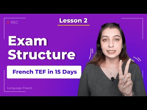 All about the TEF exam of (2024) | Learn TEF IN 15 Days | Exam structure of TEF