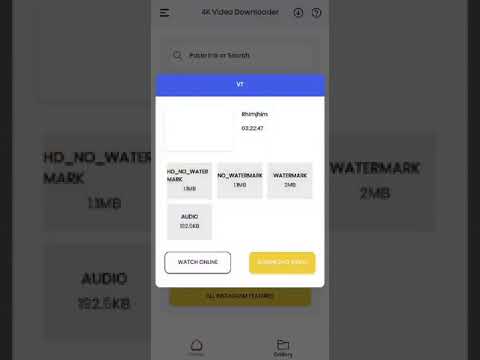 Fast and Free, 1-Click Video Downloader