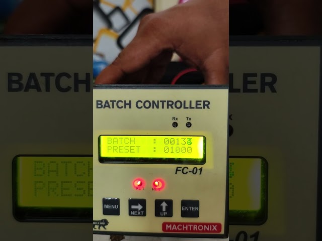 Batch Controller Flowmeter Batch Controller Manufacturer From Vasai Virar