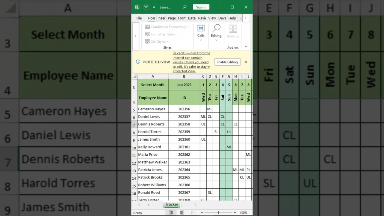 Unblock Excel File for Editing