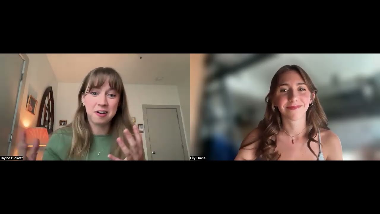 Taylor Bickett on tour and songwriting - Interview with Lily Davis