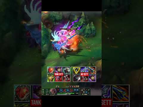 TANK vs AD SETT & WHICH BUILD BETTER?  #leagueoflegends