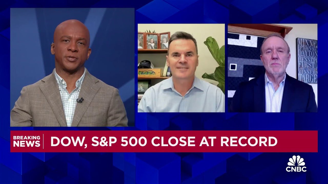 Dow and S&P 500 notch another record close