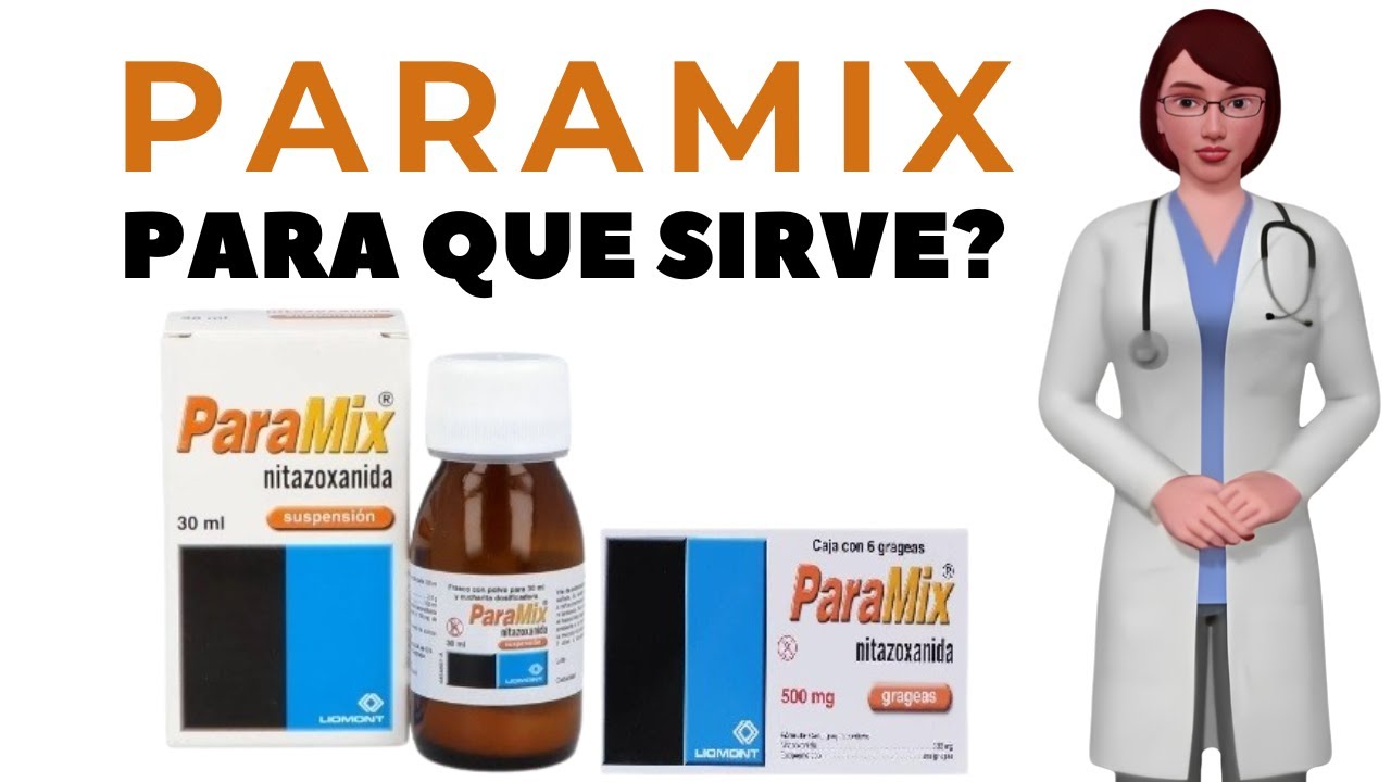 PARAMIX que es y para que sirve paramix 500 mg tablet, como tomar paramix suspension
