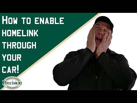 Using Homelink With A Garage Door Opener