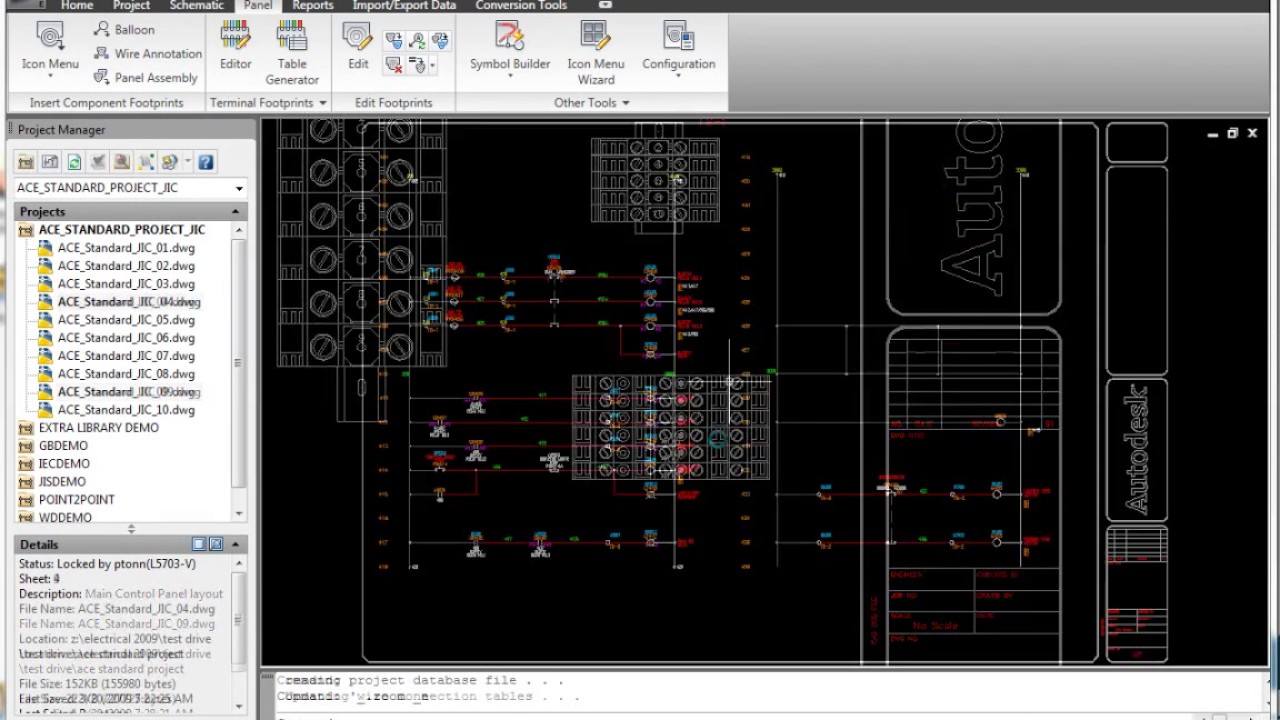 AutoCAD Electrical - Terminal design