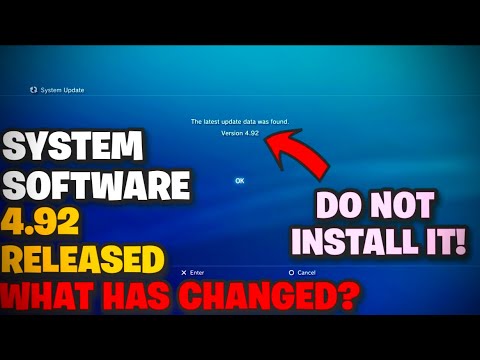 NEW PLAYSTATION 3 SYSTEM SOFTWARE UPDATE 4.92 RELEASED! DOWNLOAD IT NOW!
