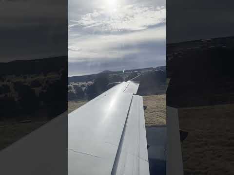 Taking-off Show Low, Arizona. Boutique Air.
