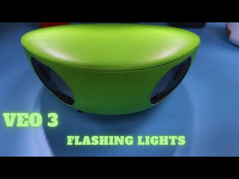 Veo 3 flashing lights fault. Not an easy fix!