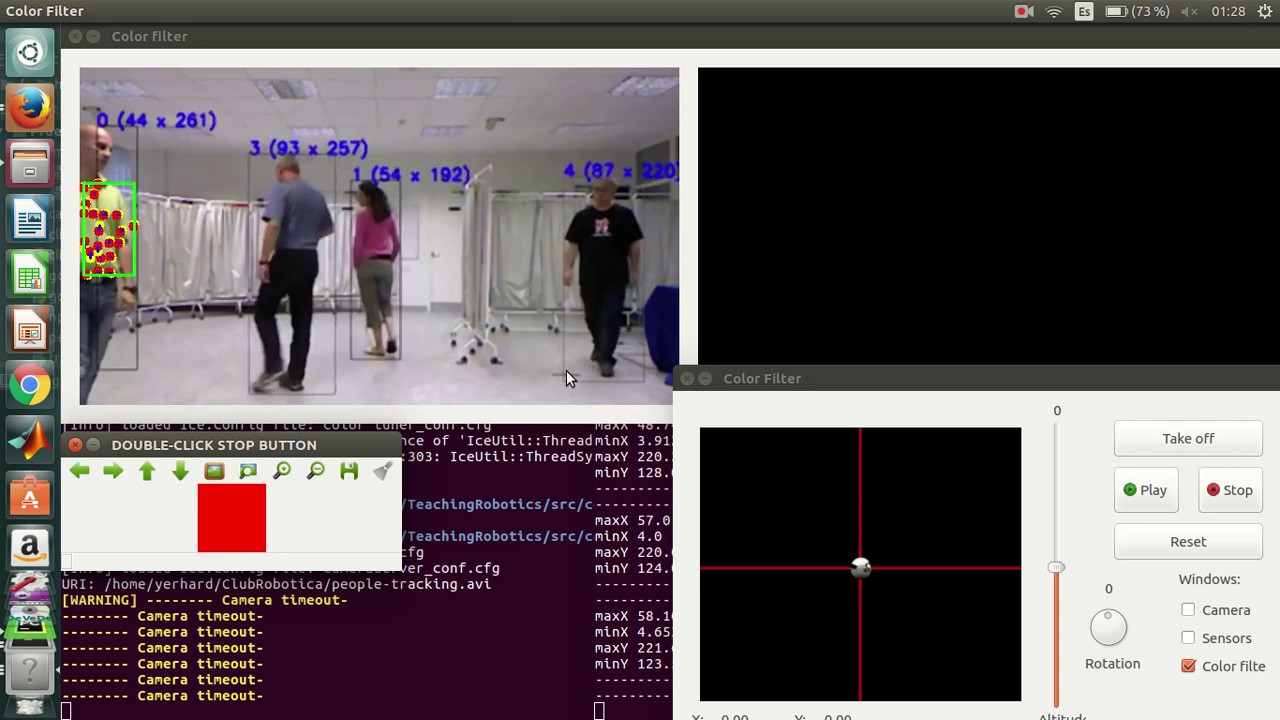 Dynamic ROI. Optical Flow+HSV(CamShift). OpenCV-Python